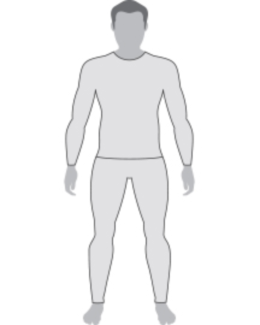 Sizing Chart Fit Guide Popup Mens | Arc'teryx